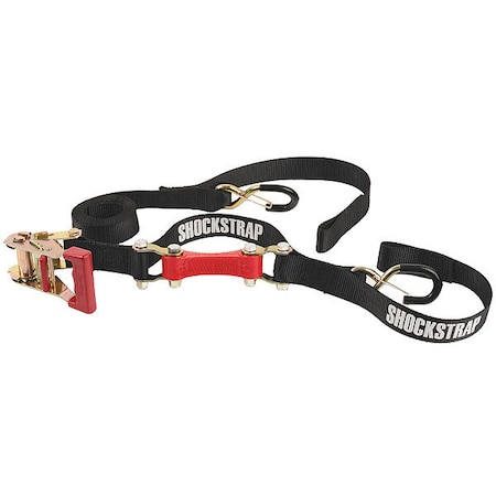 Shockstrap Shock Strap, 1-1/2" x 7 ft., Ratchet Strap 7RSBB | Zoro