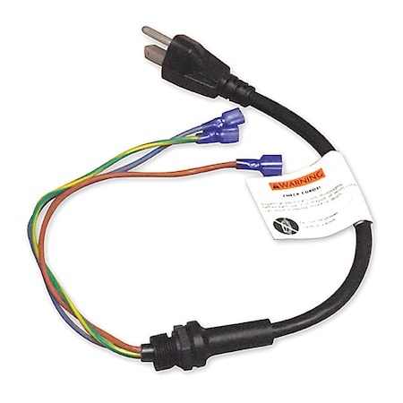 Proteam Power Cord Assembly w/ Locknut & Washer 103215 | Zoro