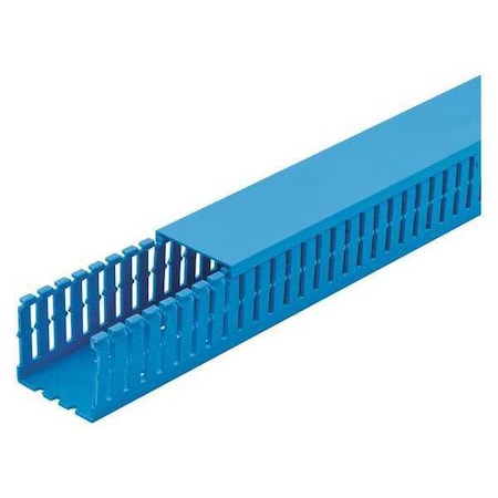 Panduit Wiring Duct, Narrow Slot, 2x4, Blue F2X4IB6 | Zoro