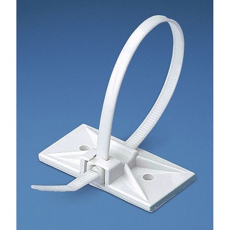 Panduit Cable Tie Mount, Adhesive Backed, PK100 SMS-A-C | Zoro