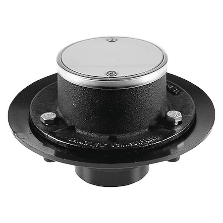 Oatey Plum Drain, ABS, Cast Iron, 2", Solvent-Weld 42215 | Zoro