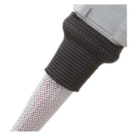 Techflex Heat Shrink Tube, 2:1 I.D. Shrink Ratio, Black, 4 ft H2F2 ...