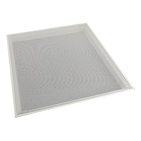 Titus Grille, 22"x 22", Perforated PAR-3-22X22 | Zoro
