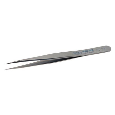 Aven Tweezers, Titanium, Pattern 3C, Accu-Tek 18056TS | Zoro