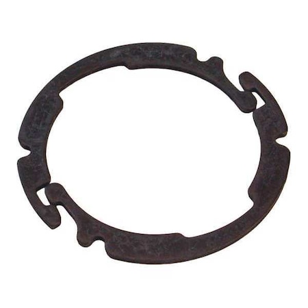 Rotor Clip External Self-Locking Push-On Retaining Ring, Steel, Black ...