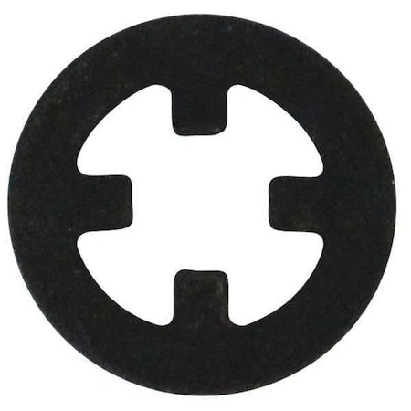 Rotor Clip External Push-On Retaining Ring, Steel Black Phosphate ...