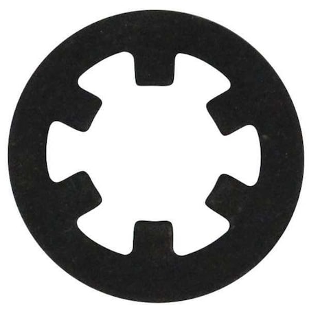 Rotor Clip External Push-On Retaining Ring, Steel Black Phosphate ...