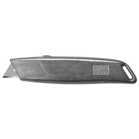 Martor Multisafe Unpainted, Level 4 Knife Trapezoid, 6" L 8152.19 | Zoro