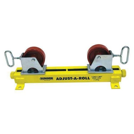Sumner Table Adjust-A-Roll, Roller Wheels 4500SWH | Zoro