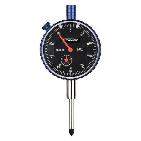 Fowler 1" Black Dial Premium Dial Indicator with Certificate of ...