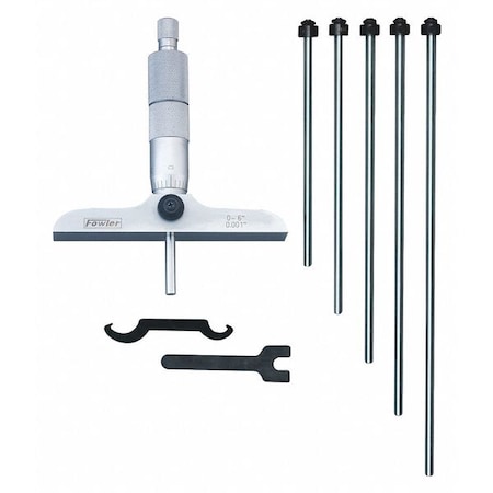 Fowler Depth Micrometer 522251160 | Zoro