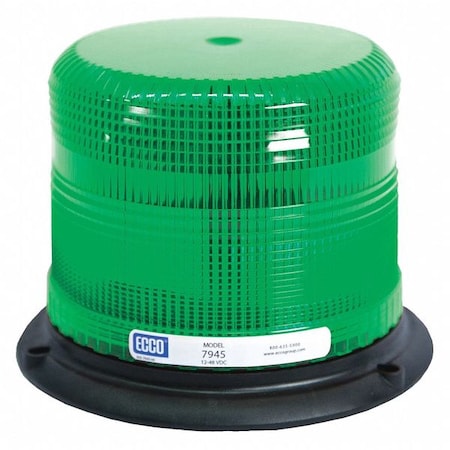 Pulse Ii Led Beacon, Low Prof, 12-48Vdc, Green 7945G | Zoro