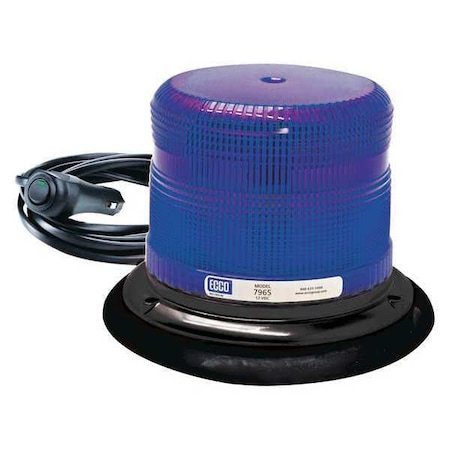 Pulse Ii Led Beacon, Low Pro, Vac-Mag, 12-24Vdc, Blue 7965B-VM | Zoro