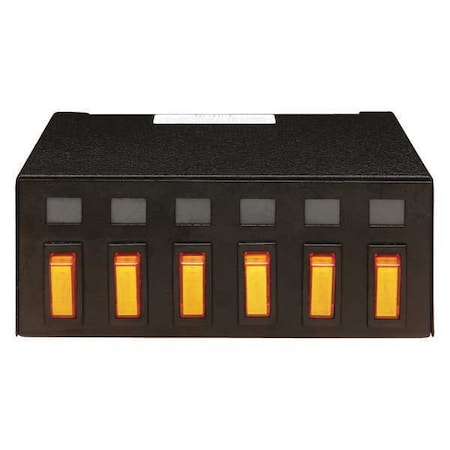 Ecco Switchbox, 6 Switch, 12Vdc A9000 | Zoro