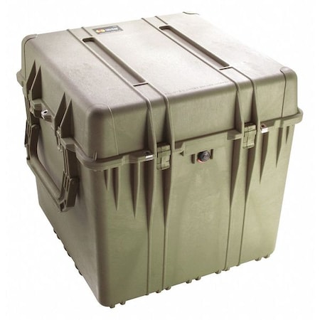 Pelican Olive Drab Green Padded Divider Case, 26-1/2"L x 26-1/2"W x 25 ...