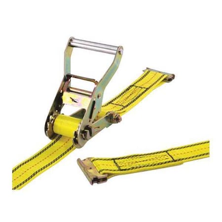 Progrip Cargo Control Ratchet, 7 ft. x 2", ZincHdl, E-Trak Ends 310480 ...