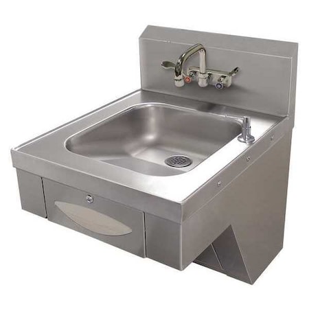 Advance Tabco ADA Hand Wash Sink, 16x14x5" 7-PS-46 | Zoro