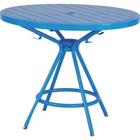 Safco Round Outdoor/Indoor Table, Steel, 36