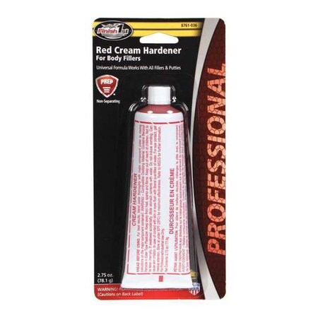 Finish 1St 2.75 oz. Red Cream Hardener 8761-036 | Zoro