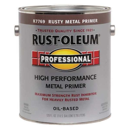 Professional Pro Flat Primer, Gloss, Rusty Metal K7769402 | Zoro