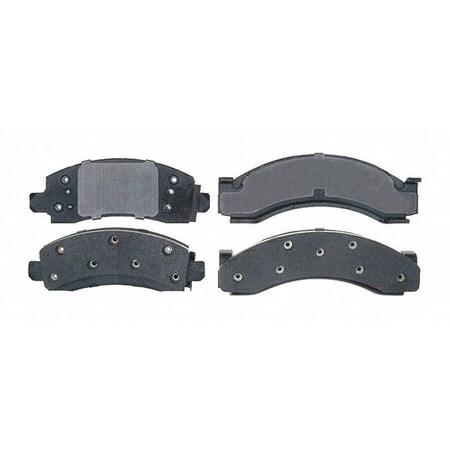 Acdelco Brake Pad, Organic, Bonded 17D149 | Zoro