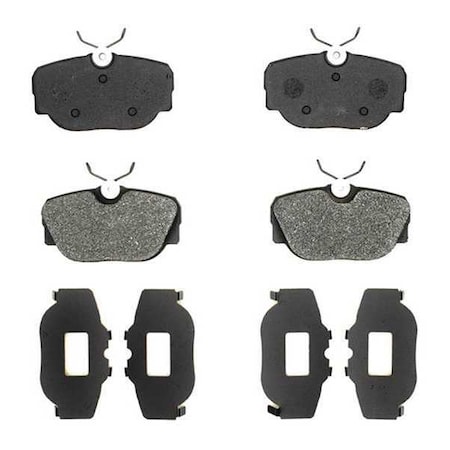 Acdelco Brake Pad, Semi-Metallic, Bonded 17D493M | Zoro