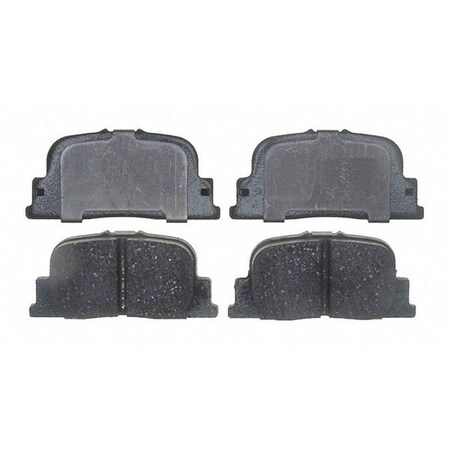 Acdelco Brake Pad, Ceramic, Bonded 17D835C | Zoro
