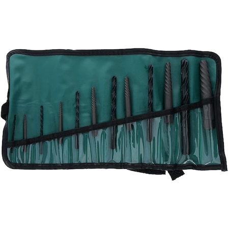 Chicago-Latrobe Screw Extractor/Black Jobber Drill 12pc, 800 C/L, N1-No ...