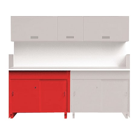 Equipto Tech Bench W/Sld Door 3FtSingle 1S3 | Zoro