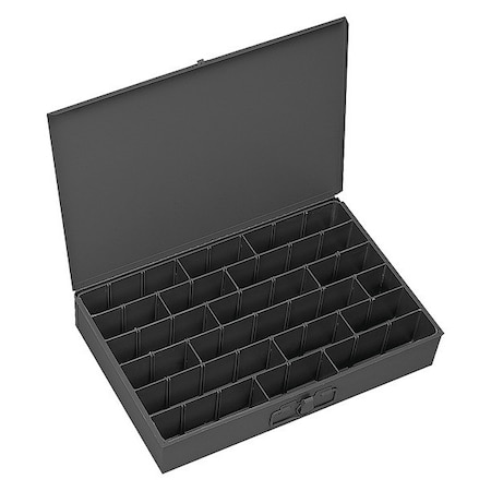 Durham Mfg Large Compartment Box For Small Parts Strg, Adj Dividers ...