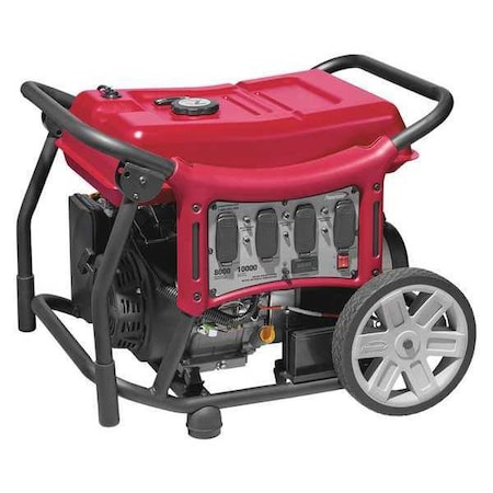 Powermate Portable Generator, 8000 Rated, 10,000 Surge CX8000E | Zoro