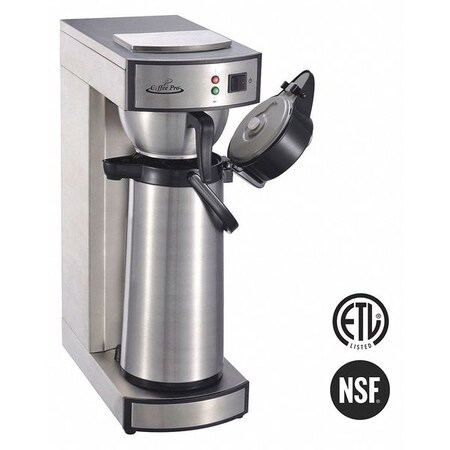 Coffee Pro Coffeemaker, Airpot Bre, Ss CPRLA | Zoro
