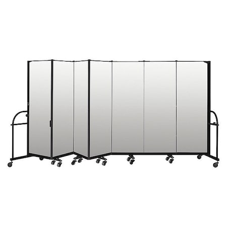 Screenflex Heavy Duty Room Divider, 7 Panel, 6 ft. H HFSL607-DT | Zoro