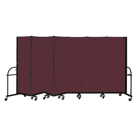 Screenflex Heavy Duty Room Divider, 7 Panel, 6 ft. H HFSL607-DP | Zoro
