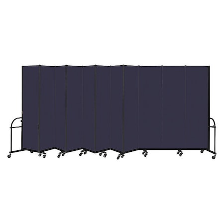 Screenflex Heavy Duty Room Divider, 11 Panel, 7 ft. 4 HFSL7411-DV | Zoro