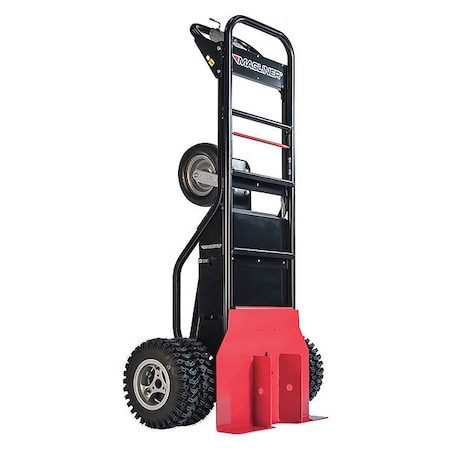 Magliner Motorized Hand Truck, Pusher, Dual Pneu MHT75DC | Zoro