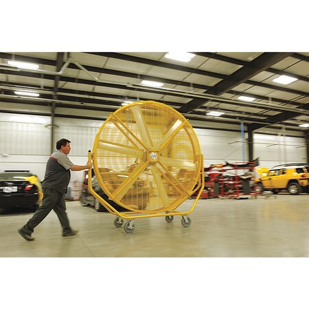 Big Ass Fans Portable Floor Fans, 8 ft. dia., Al Foil F-AG2-0801 | Zoro