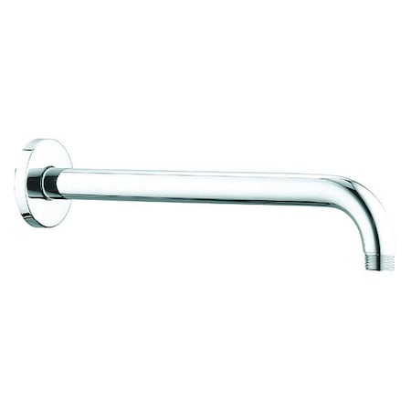 Grohe Rainshower Arm, 1/2" NPT Connection 28577000 | Zoro