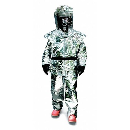 Frontline 300 Three Piece Chemical/Radiant Heat Resistant Suit, S/M ...