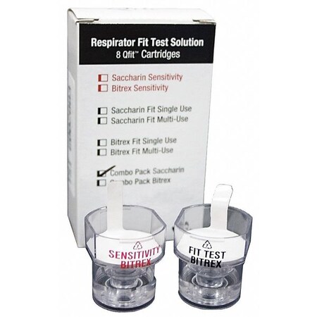 Qfit Fit Testing Solution, Saccharin, PK8 805013 | Zoro