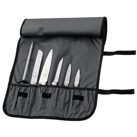 Mercer Cutlery Knife Case, Holds 7 pcs., Poly, 21 In. M30007M | Zoro