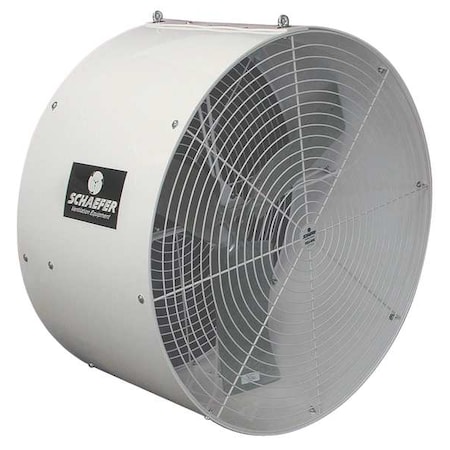 Schaefer Standard-Duty Industrial Fan 36" Non-Oscillating, 230/460VAC ...
