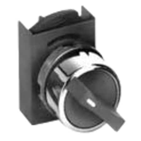 Abb Non-Illum Selector Swtch, 22mm, 3 Pos, Knob P9M-SMZ0N | Zoro