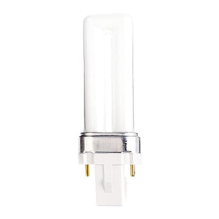 Hygrade 5W T4 LED Light Bulb - G23 (2-Pin) Base - White Finish S8301 | Zoro