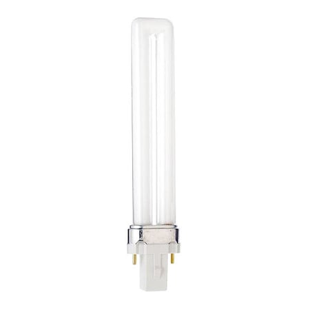 Hygrade 9W T4 LED Light Bulb - G23 (2-Pin) Base - White Finish S8306 | Zoro