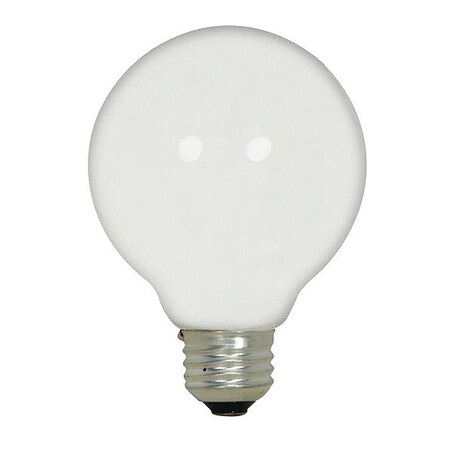 Excel Bulb, Halogen, 43W, G25, Medium Base, Decorative, 3PK S2442 | Zoro