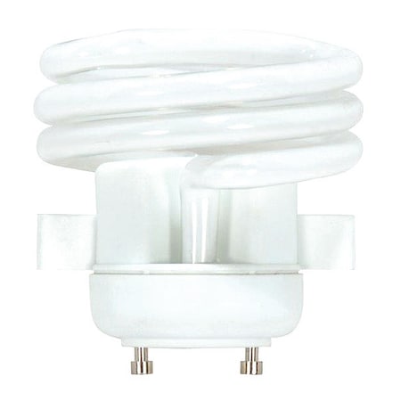 Satco 18W T2 LED Light Bulb - Bi Pin GU24 Base - White Finish S8228 | Zoro