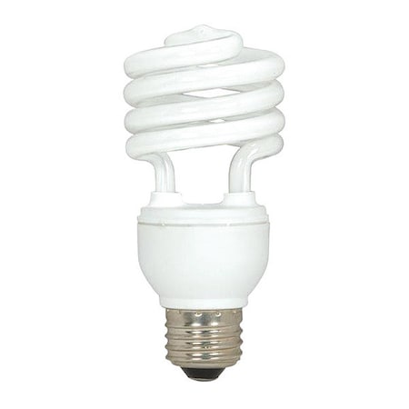 Satco 18W T2 LED Light Bulb - Medium Base - Gloss White Finish S7225 | Zoro