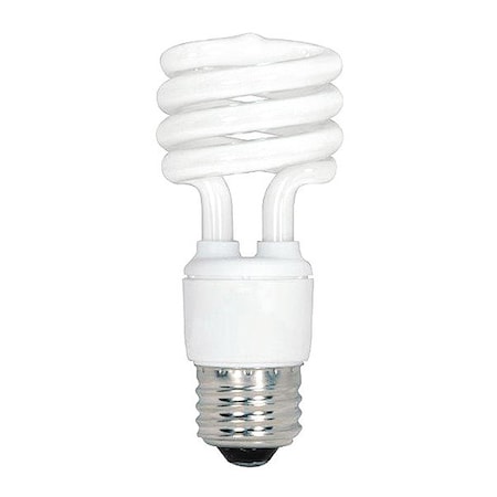 Satco 13W T2 LED Light Bulb - Medium Base - White Finish S6237 | Zoro