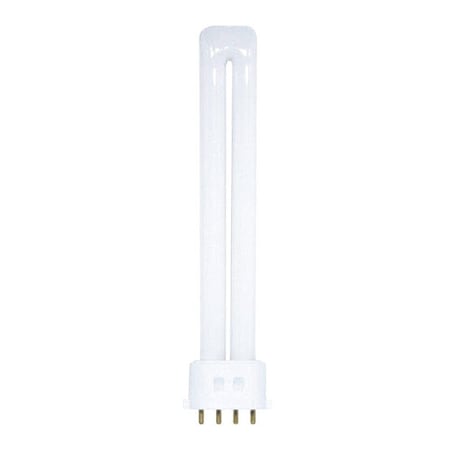 Sylvania Bulb, CFL, 13W, T4, 2GX7 (4-Pin) Base, Single Twin 4 Pin S6417 ...